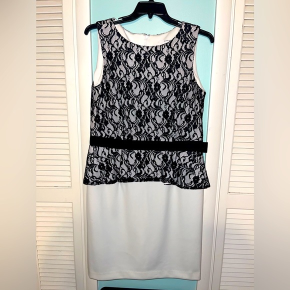Studio One | Dresses | Nwt Studio One Black And White Dress Msrp 7 Size ...